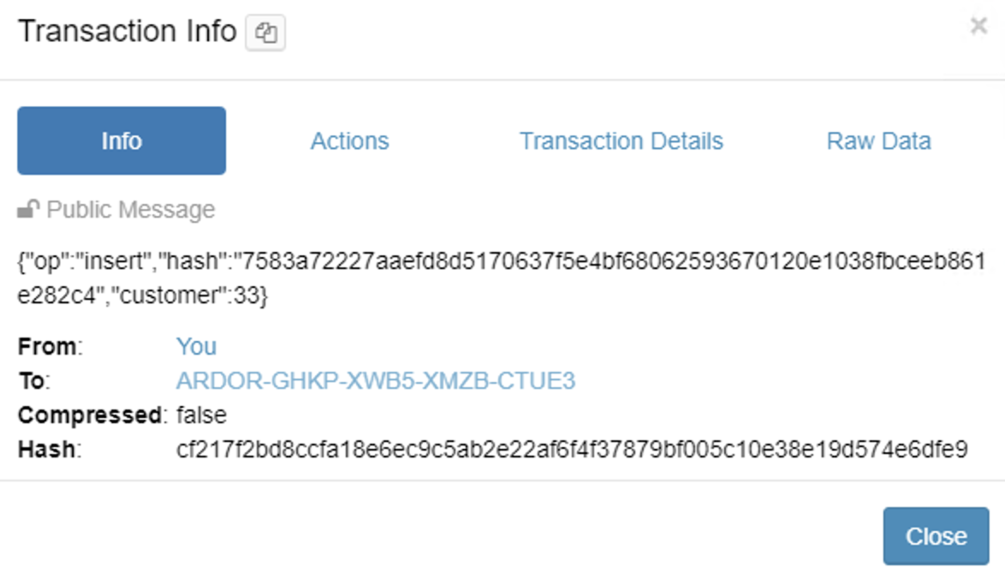 Ardor In Action Securing Sensitive Data With The Blockchain