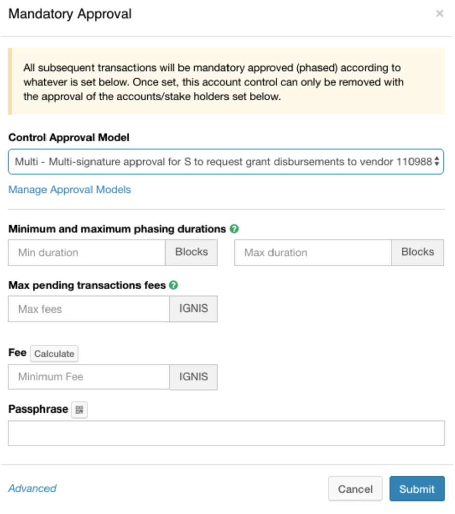 Ardor in Action: Emulating Multi-Signature Accounts on the Blockchain